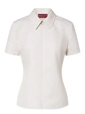 Gucci Gg Shirt - Beige