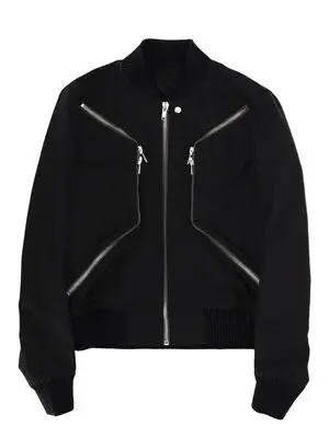 Rick Owens Heizer Flight Jacket - Black