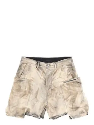Rick Owens Stefan Cargo Shorts - Beige