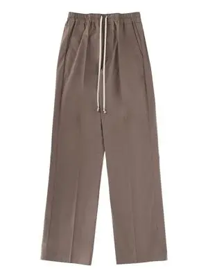 Rick Owens Dietrich Drawstring Pants Grey