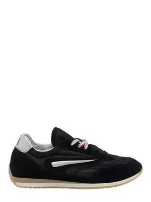 D.a.t.e. Athleta Round-toe Sneakers - Black