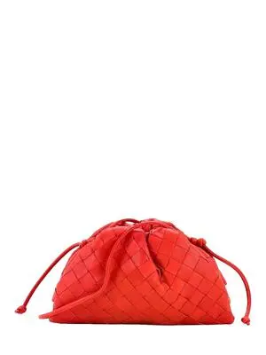 BOTTEGA VENETA The Pouch Intrecciato Nappa Mini Crossbody Bag