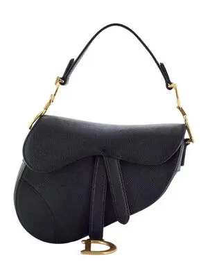 DIOR Saddle Handbag Leather Mini Shoulder Bag