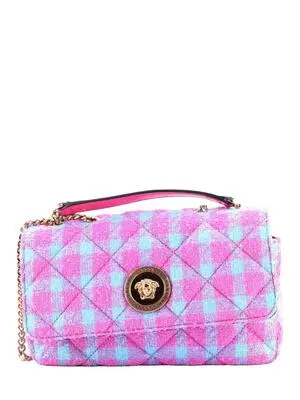Versace Medusa Icon Chain Flap Bag - Pink