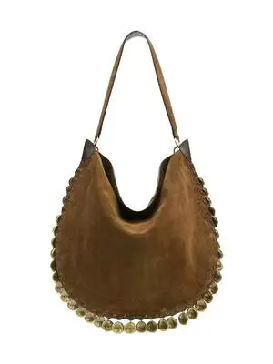 Isabel Marant Étoile Oskan Medallion-embellishment Shoulder Bag - Brown