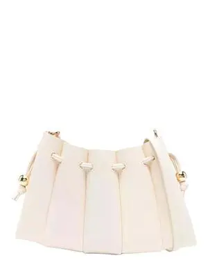 THEMOIRE Calipso Drawstring Cross Body Bag - Neutrals
