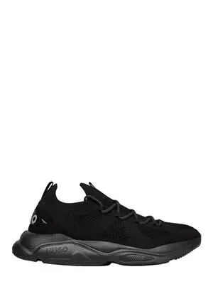 Hugo Leon Lace-up Sneakers - Black