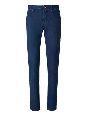 Jacob Cohen Riveted Jeans Blue