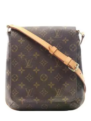 LOUIS VUITTON Small Musette Salsa Monogram Shoulder Bag - Brown