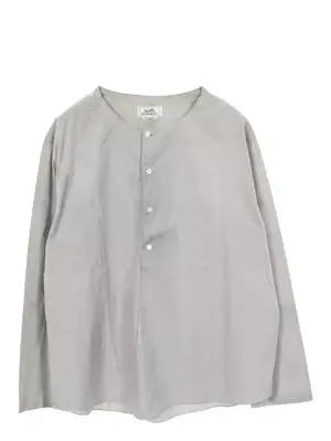 Hermès Cotton Pullover Shirt - Grey