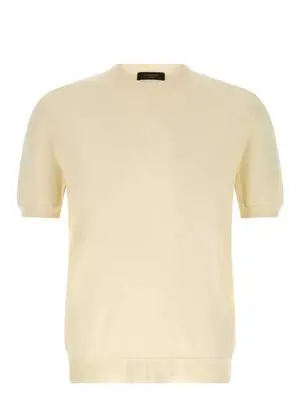 ZANONE Crew-neck Short-sleeve T-shirt - Neutrals