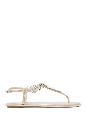 Rene Caovilla Eva Sandals - Neutrals