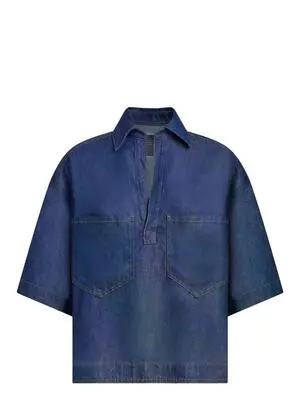 DONDUP Pocket Short-sleeve Top - Blue