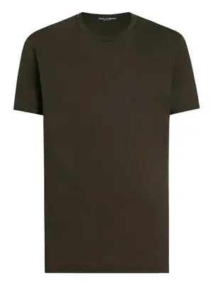 Dolce & Gabbana Crew-neck T-shirt - Brown