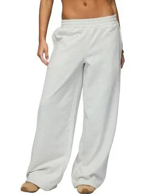 EDIKTED Jacie Wide Leg Sweatpants