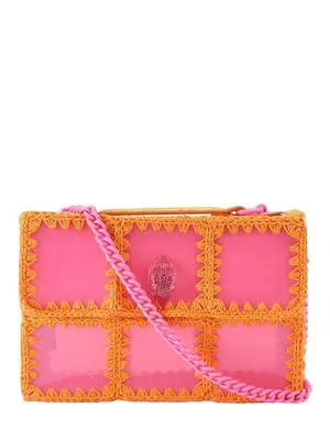 Kurt Geiger Kensington Shoulder Bag - Open Pink
