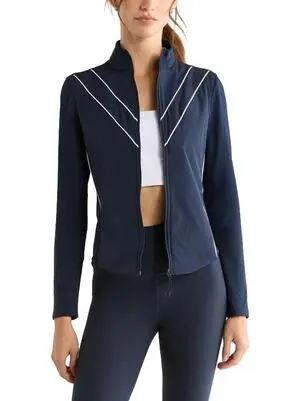 Zella Tiebreaker Hybrid Jacket - Navy Sapphire