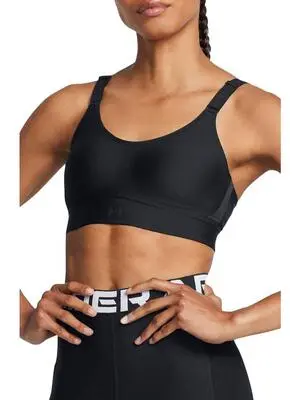 Under Armour Infinity Mid 2.0 Sports Bra - Black//black