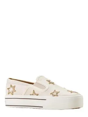 Ariat Skylar Slip-on Platform Sneakers - Ivory Pearl
