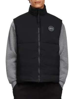 Canada Goose Lodge Packable 750 Fill Power Down Vest - Black - Noir