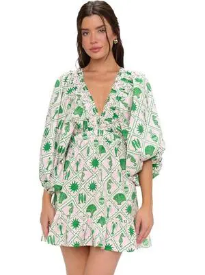 Show Me Your Mumu Hadley Mini Dress - Coastal Collage