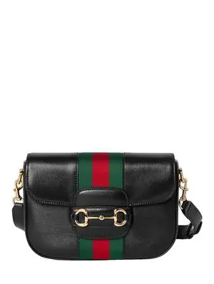 Gucci Horsebit 1955 Small Shoulder Bag - Black