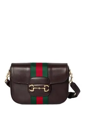 Gucci Horsebit 1955 Small Shoulder Bag - Brown
