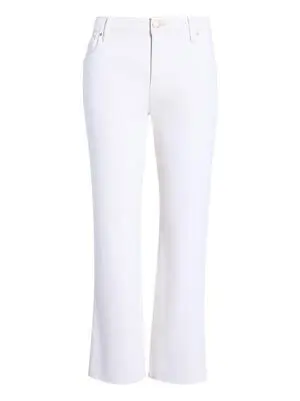 Kut From The Kloth Kelsey Fab Ab High Waist Ankle Flare Jeans - Ecru