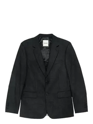Sandro Single-breasted Blazer - Grey