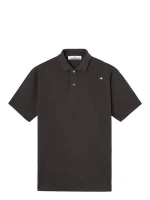 Stone Island Organic Cotton Polo Shirt - Grey