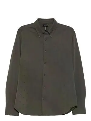 Emporio Armani Monogram Shirt - Green