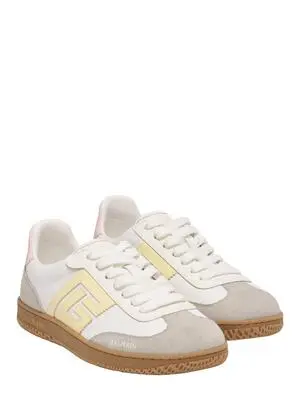 Balmain Swan Trainers - White