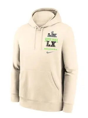 Nike Seattle Seahawks Super Bowl Lx Champions Nfl Pullover Hoodie - Brown