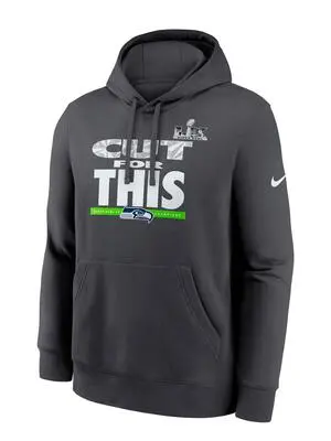 Nike Seattle Seahawks Super Bowl Lx Champions Nfl Pullover Hoodie - Grey