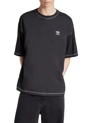 Adidas Essentials Crewneck T-shirt - Black
