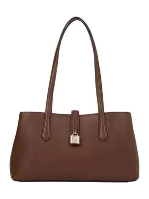 Karl Lagerfeld Padlock-detailing Tote Bag - Brown