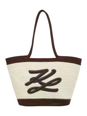 Karl Lagerfeld K/autograph Tote Bag - Neutrals