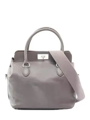 Hermès Leather Handbag - Grey
