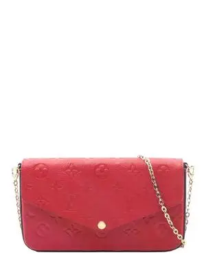 LOUIS VUITTON 2021 Félicie Clutch - Red