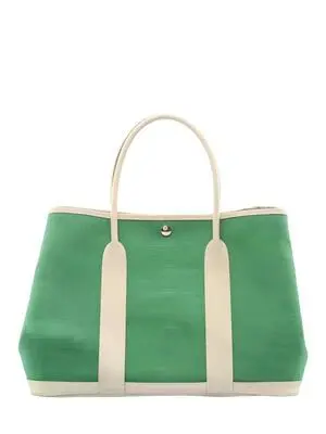 Hermès 2016 Top Handle Tote Bag - Green