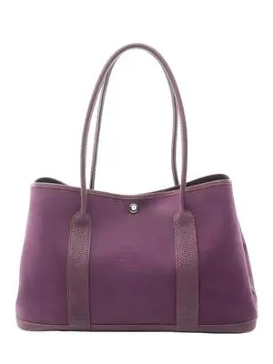 Hermès 2011 Pm Garden Party Tote Bag - Purple