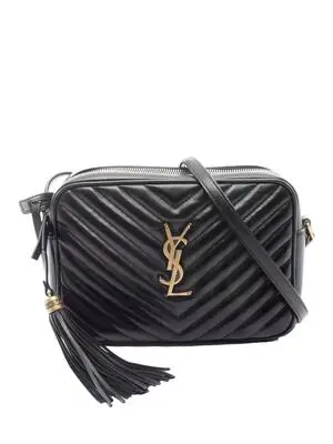 Saint Laurent 2010s Lou Camera Bag - Black