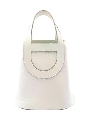 Hermès 2024 18 In-the-loop Handbag - White