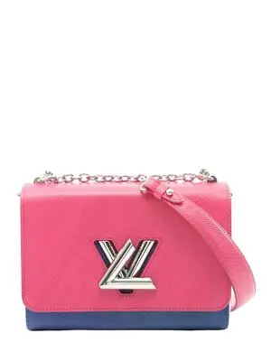 LOUIS VUITTON 2016 Mm Twist Shoulder Bag With Logo Detail - Pink