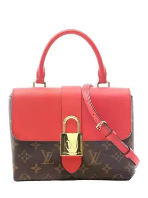LOUIS VUITTON 2018 Locky Bb Monogram Tote Bag - Brown