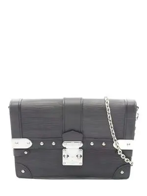 LOUIS VUITTON 2019 Trunk Wallet-on-chain - Black