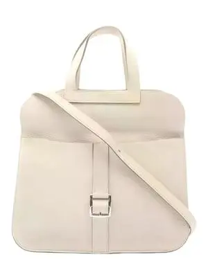 Hermès 2015 31 Halzan Tote Bag - Neutrals