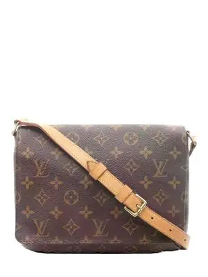 LOUIS VUITTON 2000 Musette Tango Shoulder Bag - Brown