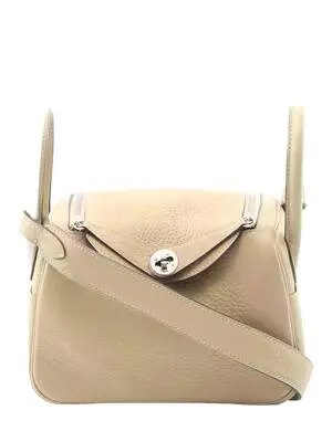 Hermès Mini Lindy Tote Bag - Neutrals