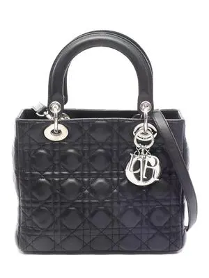 DIOR 2010's Quilted Leather Tote Bag